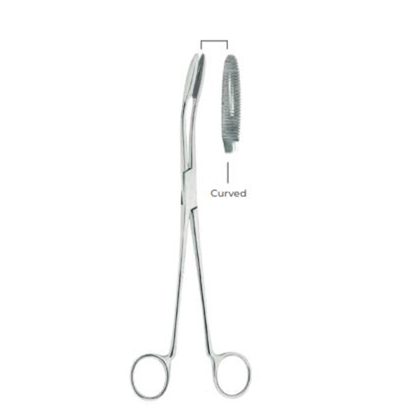 Gross-Maier Dressing Forceps Curved (25cm)
