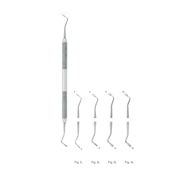 Amalgam Instruments, Smooth, Fig 1L - Restorative Dentistry Tool