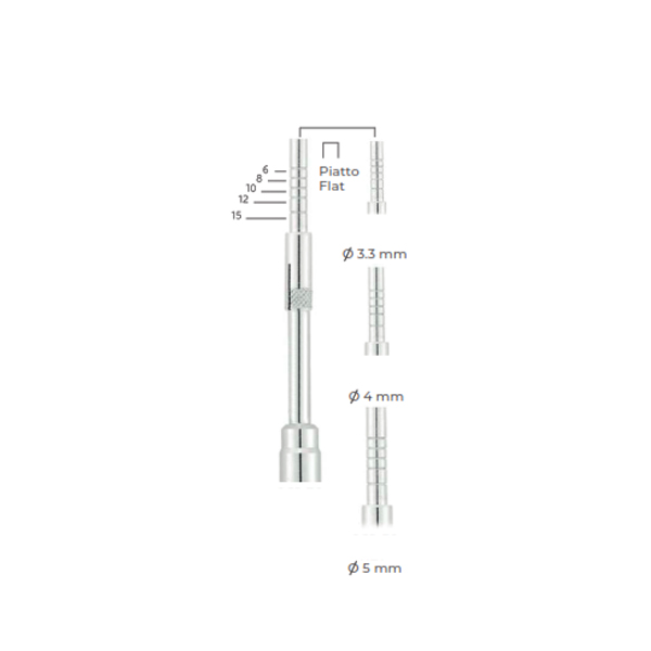 Osteotomes Flat Ø 4mm - Durability for Surgical Procedures
