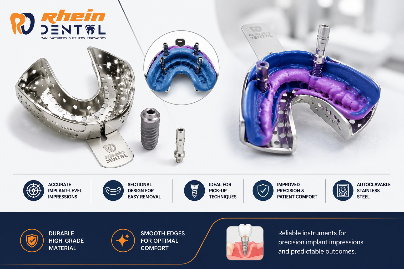 Suctional Impression Trays in the Implant Dentistry